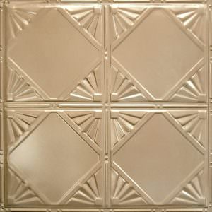 Gold Metal Ceiling AT Tile #18 - Ceiling Tiles By Us