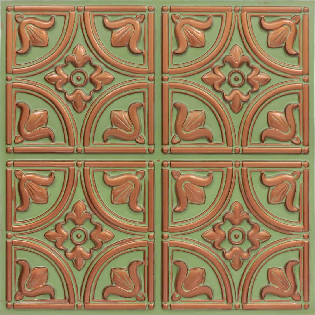 Ceiling Tile Design 148 Patina Copper